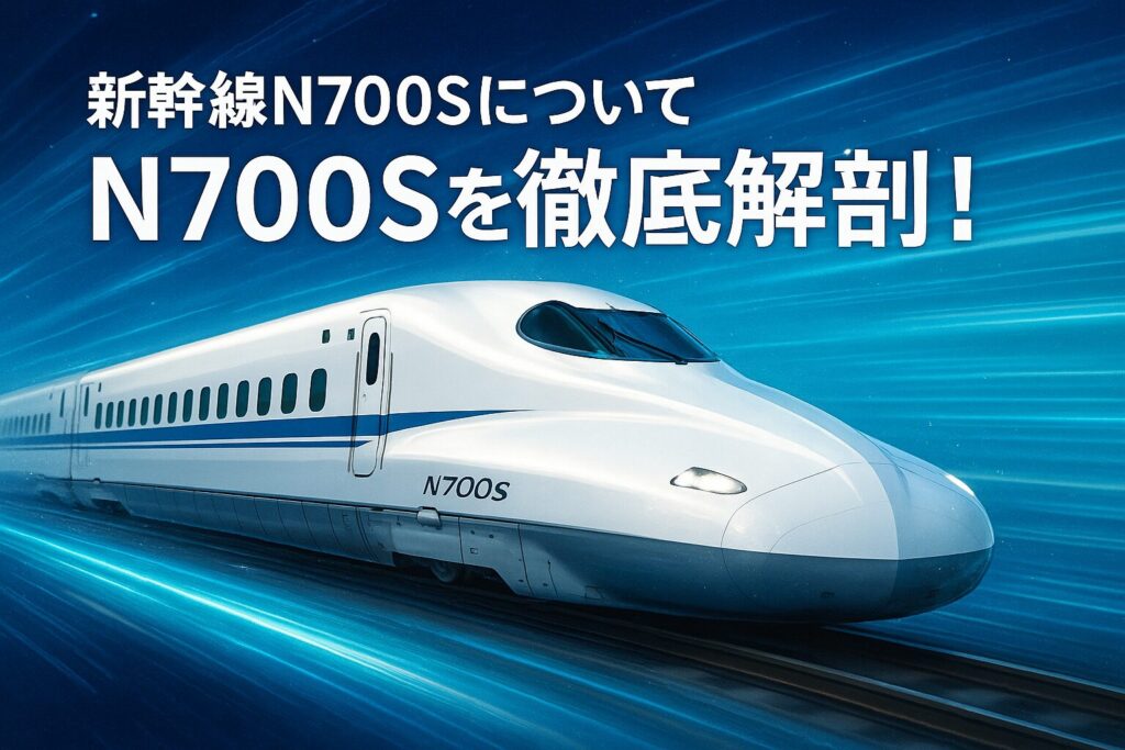 新幹線N700Sについて｜N700Sを徹底解剖！